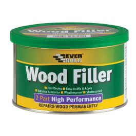 EVERBUILD | 2-PART HIGH PERFORMANCE WOOD FILLER | MEDIUM STAINABLE | 500G
