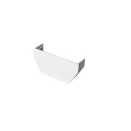SWISH | GUTTERING | INTERNAL STOP END | SQUARE | WHITE
